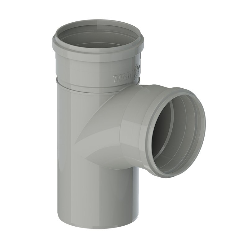 Te Redução Esgoto 90 ° Serie Reforçada 100 X 50 mm Tigre - Carlessi ...